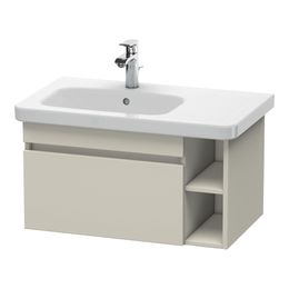 Duravit Waschtischunterschrank DuraStyle 73x44,8cm, Becken links, taupe, 1 Auszug (DS639409191)