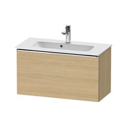Duravit Waschtischunterschrank D-Neo Compact 81x37,2, chr/Eiche Nat, 1 Ausz., wandh&auml;ngend (DE4269010300000)