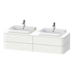 Duravit Waschtischunterschrank o. ES Happy D.2 Plus 40,8x160cm, 4 SchKa., BP b, we. s-matt (HP4974B36360010)