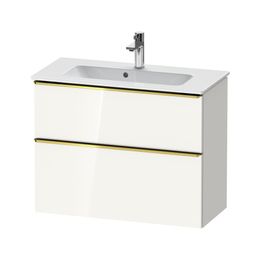 Duravit Waschtischunterschrank D-Neo Compact 81x37,2, g pol/w g, 1 Kast, 1 A, wandh&auml;ngend (DE4369034220000)