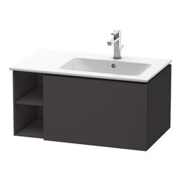 Duravit Waschtischunterschrank L-Cube 82x48,1x40cm, 1 A, Beck. re, graph matt (LC619208080)
