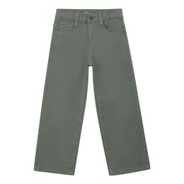 Stoffhose s.Oliver JUNIOR, M&auml;dchen, Gr. 92, N-Gr, khaki, Web, Obermaterial: 98% Baumwolle, 2% Elasthan, unifarben, lang, Hosen Stoffhose, mit geradem Bein