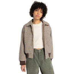 Outdoorjacke Element "Dogtooth", Damen, Gr. M, dogtooth java, Obermaterial: 100% Microfaser;, Jacken Outdoorjacke