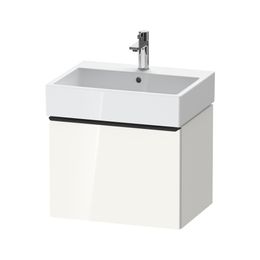 Duravit Waschtischunterschrank D-Neo 58,4x44,2cm, sw/w hgl, 1 Ausz., wandh&auml;ngend (DE42710BD220000)