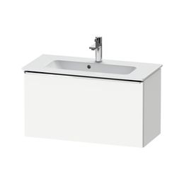 Duravit Waschtischunterschrank D-Neo Compact 81x37,2, chr/we ma, 1 Ausz., wandh&auml;ngend (DE4269010180000)