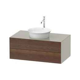 Duravit Waschtischunterschrank White Tulip 100x55cm, US N m/tau m, 2 La, 1 Pl, wh (WT498607760)