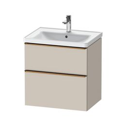 Duravit Waschtischunterschrank D-Neo 63,4x45,2cm, b geb/Ta m, 1 Kast, 1 Ausz. (DE4354004910000)