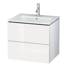 Duravit Waschtischunterschrank L-Cube 62x48,1cm, we. hgl, 2 Schub., wandh&auml;ngend (LC624002222)