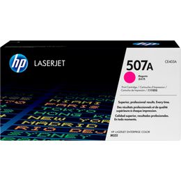 HP Tonerpatrone "HP original Toner 507A, Farben: M/Y", pink (magenta), Tonerpatronen, Tonerpatrone