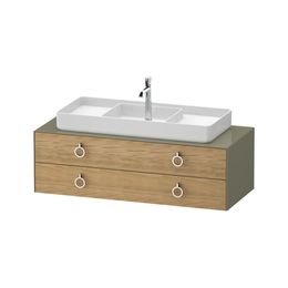 Duravit Waschtischunterschrank White Tulip 130x55cm, B mi, E Nat StG g, k Ein/m Be (WT4992MH5H20010)