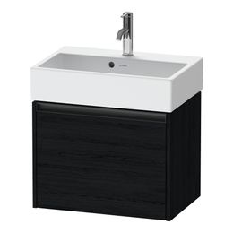 Duravit Waschtischunterschrank Ketho.2 Compact 58,4x39x44cm, 1 Ausz., wandh&auml;ngend, Ei schwarz (K25073016160000)