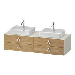 Duravit Waschtischunterschrank White Tulip 160x55cm, E Nat no w m, k Ein/m Be (WT4996BH5390010)