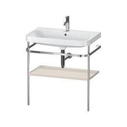 Duravit M&ouml;belwaschtisch-Kombi Happy D.2 Plus 77,5x49cm, 1 HL, Tau matt, m Konsole (HP4837O8383)