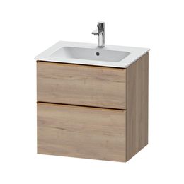 Duravit Waschtischunterschrank D-Neo 61x46,2cm, b geb/Ei ma, 1 Kast, 1 Ausz. (DE4361004550000)