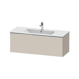 Duravit Waschtischunterschrank D-Neo 121x46,2cm, chr/Taup ma, 1 Ausz., wandh&auml;ngend (DE4264010910000)