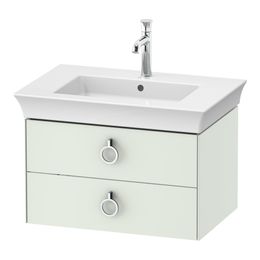 Duravit Waschtischunterschrank White Tulip 68,4x45,8cm, w m, 2 Schubk. m Gr., wandh&auml;ngend (WT435103636)