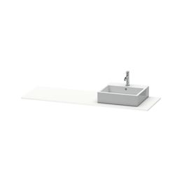 Duravit Konsole XSquare 160x55x1,6cm, m 1 AS, Beck. re, we matt (XS060HR8484)