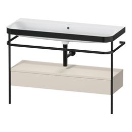 Duravit M&ouml;belwaschtisch-Kombi Happy D.2 Plus 117,5x49cm, m Konso, 1 Lad, o HL, T matt (HP4744N83830000)
