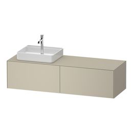 Duravit Waschtischunterschrank White Tulip 160x55cm, Be L, T sm, k Ei/m Beleucht. (WT4864L60600010)