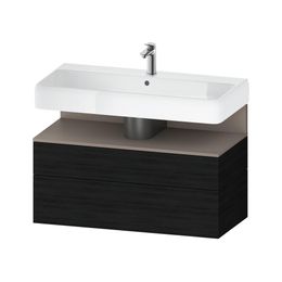 Duravit Waschtischunterschrank Qatego 99x47x59cm, ba m/E s, 1 Kast, 1 Ausz. (QA4395043160000)