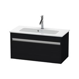 Duravit Waschtischunterschrank Ketho Compact 80x38,5cm, Ei sw, 1 Auszug, wandh&auml;ngend (KT642301616)