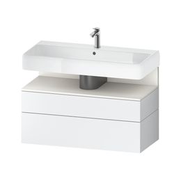 Duravit Waschtischunterschrank Qatego 99x47x59cm, w m/we m, 1 Kast, m Nischenb (QA4395084180010)