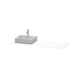 Duravit Konsole XSquare 160x55x1,6cm, m 1 AS, Beck. li, we matt (XS060HL8484)