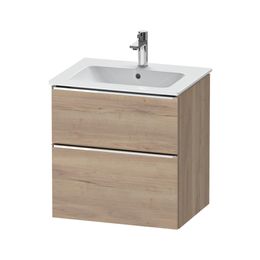 Duravit Waschtischunterschrank D-Neo 61x46,2cm, ch/Ei ma, 1 Schubk., 1 Ausz. (DE4361010550000)