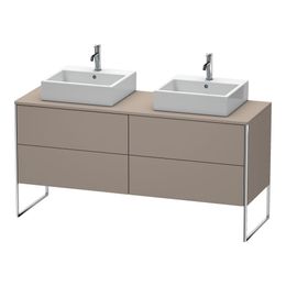 Duravit Waschtischunterschrank XSquare 160x54,8x77,8cm, 4 Ausz., steh., bas. m (XS4927B4343)