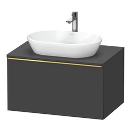Duravit Waschtischunterschrank D-Neo 80x55cm, g pol/gra m, 1 A, 1 Pl, wandh&auml;ngend (DE4947034490000)