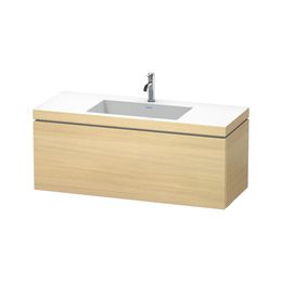 Duravit Waschtischunterschrank c-bonded L-Cube 120x48cm, 1 HL, med. Ei, 1 Ausz., wandh&auml;ngend (LC6919O7171)