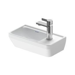Duravit Handwaschbecken D-Neo 40x22cm, B li, o &Uuml;L, m HLB, m HL, re, we (0739400041)