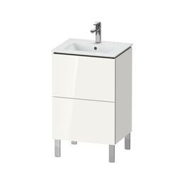 Duravit Waschtischunterschrank L-Cube 52x42,1x70,4cm, 2 Ausz., steh., we hgl (LC667102222)