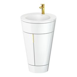 Duravit Waschtischunterschrank c-bonded Set Starck 1 56x86,4x60,5cm, st, IB, G g p, we. hgl (S19512O34850010)