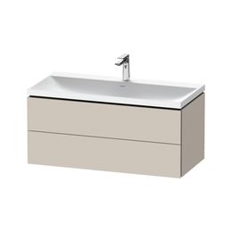 Duravit M&ouml;bel-Set L-Cube 100x48x48cm, m Hahnl., Tau ma, 2 Schub. (LC6952O91910000)