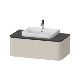 Duravit Waschtischunterschrank Happy D.2 Plus 100x55cm, f K, 1 AZ, f AWT, Tau matt (HP494108383)