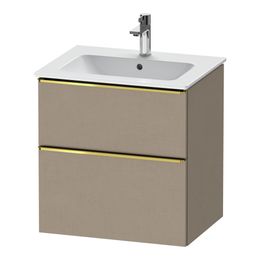Duravit Waschtischunterschrank D-Neo 61x46,2cm, g pol/Lei, 1 Schubk., 1 Ausz. (DE4361034750000)