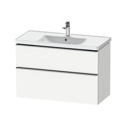 Duravit Waschtischunterschrank D-Neo 98,4x45,2cm, ES geb/w m, 1 Kast, 1 Ausz. (DE4356070180000)