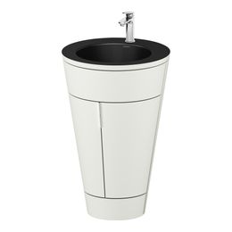 Duravit Waschtischunterschrank c-bonded Set Starck 1 56x86,4x60,5cm, st, G c, Nord we. s-matt (S19514O10390000)