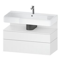 Duravit Waschtischunterschrank Qatego 99x47x59cm, we ma, 1 Schubkast., 1 Ausz. (QA4395018180000)