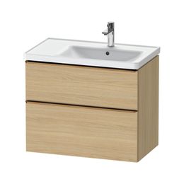Duravit Waschtischunterschrank D-Neo 78,4x45,2cm, 1 Kast, B R, b geb/Ei Nat (DE4358004300000)