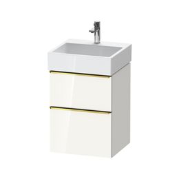 Duravit Waschtischunterschrank D-Neo 48,4x44,2cm, g pol/w g, 1 Kast, 1 Ausz. (DE4370034220000)