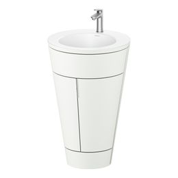 Duravit Waschtischunterschrank c-bonded Set Starck 1 56x86,4x60,5cm, st, G ES ge, we. s-matt (S19512O70360000)