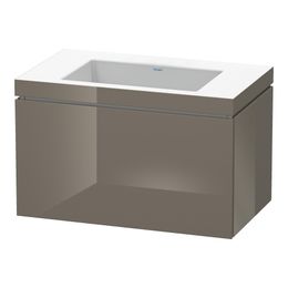 Duravit Waschtischunterschrank c-bonded L-Cube 80x48cm, o HL, f Gr hgl, 1 Ausz., wandh&auml;ngend (LC6917N8989)