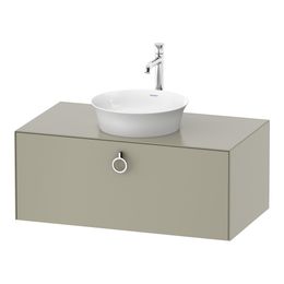 Duravit Waschtischunterschrank o. ES White Tulip 40,8x100x 55, 1 Ausz., m Gr., Tau s-matt (WT4981060600010)