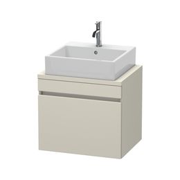 Duravit Waschtischunterschrank Com DuraStyle 60x47,8cm, taupe, f&uuml;r Konsole, 1 Auszug (DS530009191)