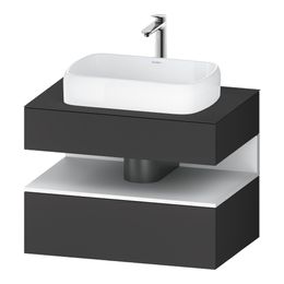 Duravit Waschtischunterschrank Qatego 80x55x60cm, w m/Gr m, Pl, 1 Schubkast. (QA4730018490000)