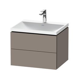 Duravit M&ouml;bel-Set L-Cube 60x48x48cm, m Hahnl., bas. ma, 2 Schub. (LC6950O43430000)