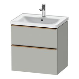 Duravit Waschtischunterschrank D-Neo 63,4x45,2cm, b geb/gr m, 1 Kast, 1 Ausz. (DE4354004070000)