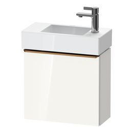 Duravit Waschtischunterschrank D-Neo 48,4x22,2x44cm, 1 T&uuml;r, An L, b geb/w hgl (DE4219L04220000)